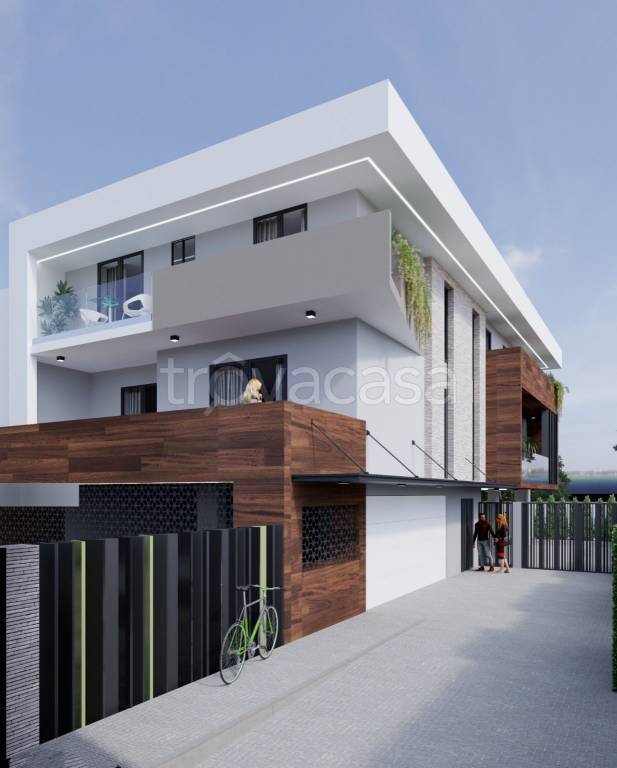 Villa in vendita a Parete via Vecchia