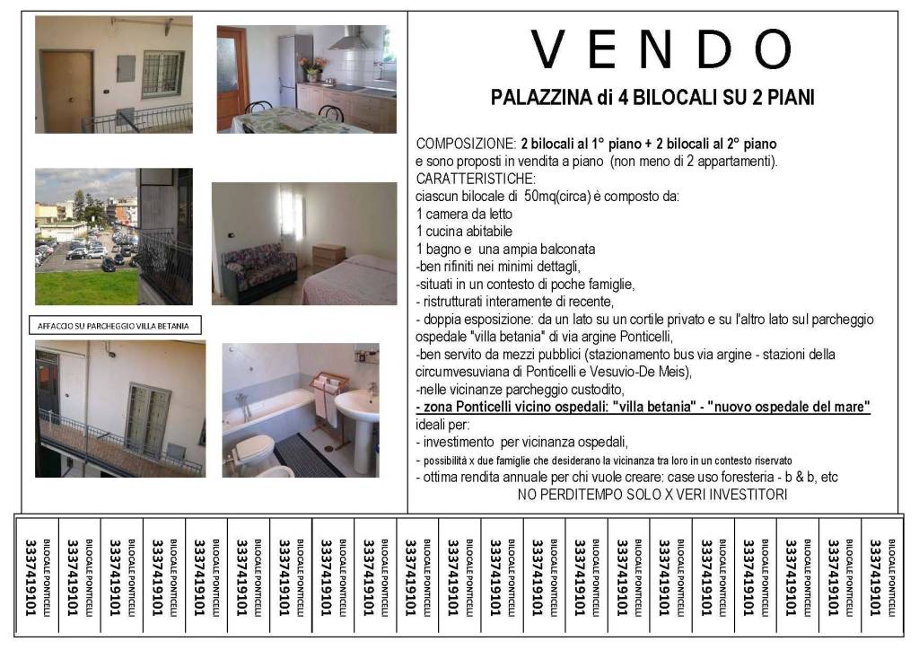 Appartamento in in vendita da privato a Napoli via del Risanamento, 55
