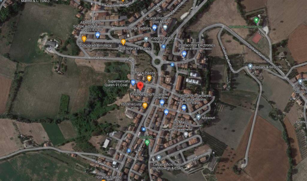 Appartamento all'asta a Monte Urano via Urbino, 19