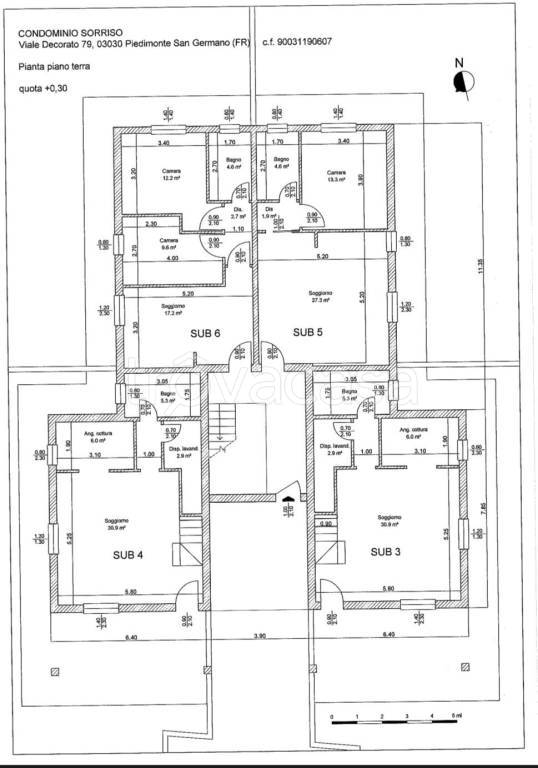 Appartamento in in vendita da privato a Piedimonte San Germano viale Decorato, 79