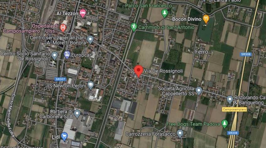 Appartamento all'asta a Camposampiero via Guido De Rossignoli, 12