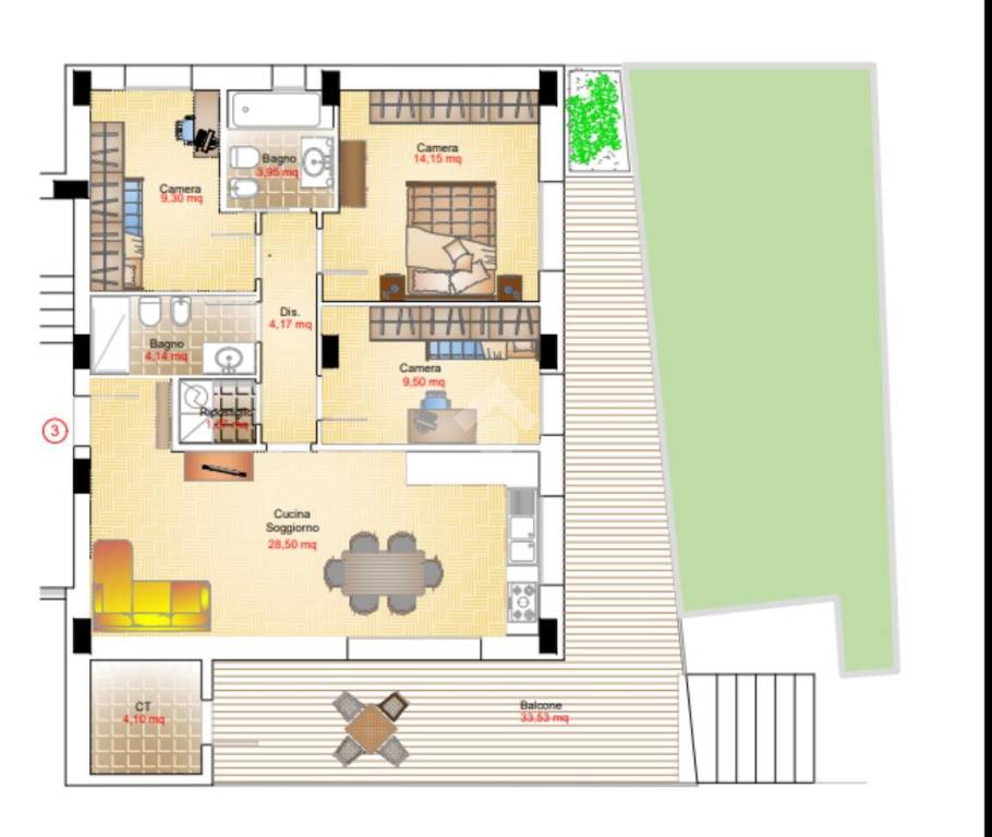 Appartamento in vendita a Rimini
