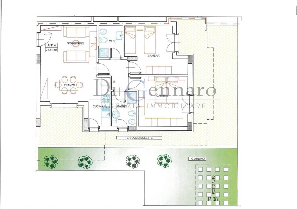 Appartamento in vendita ad Alba Adriatica via Olimpica, 46