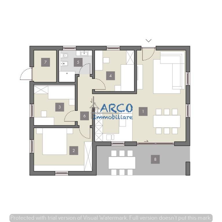 Villa in vendita a Cavedine via Nuova