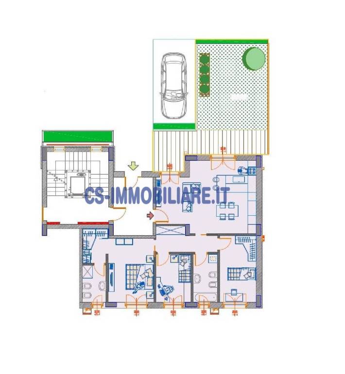 Appartamento in vendita a Potenza via Dei Molinari