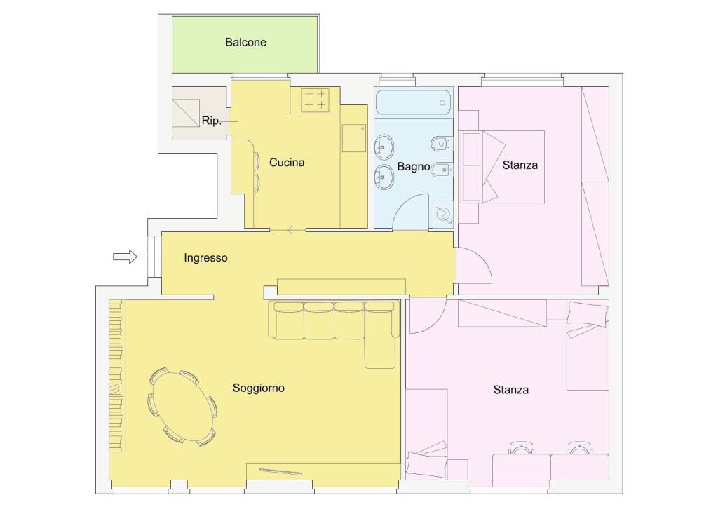 Appartamento in vendita a Bolzano