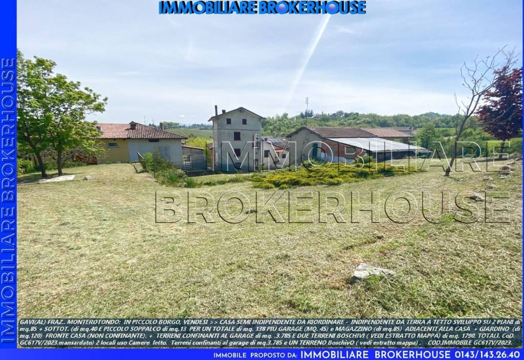 Villa in vendita a Gavi via Monterotondo, 35