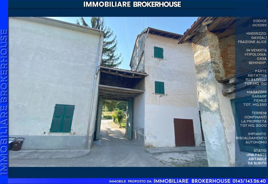 Villa in vendita a Gavi