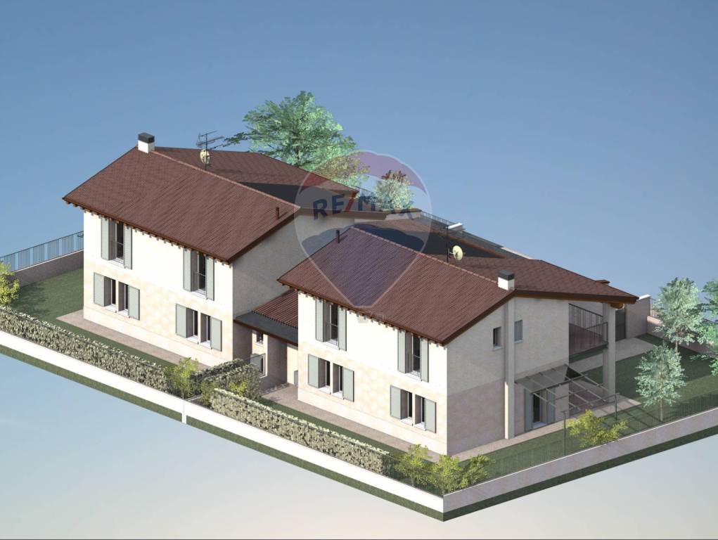 Villa Bifamiliare in vendita a Castiglione delle Stiviere via baita