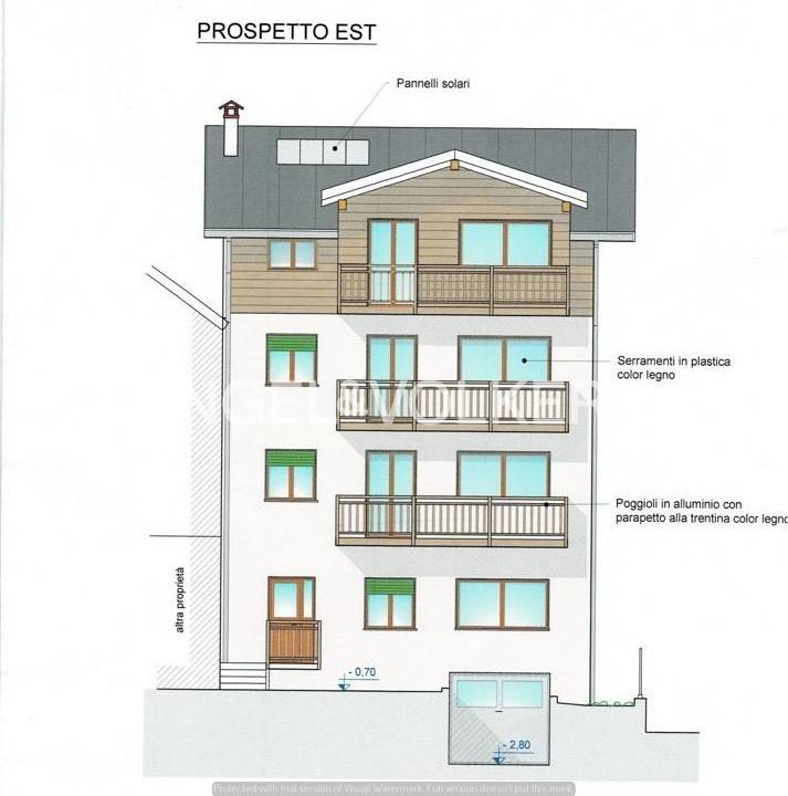 Attico in vendita a Tione di Trento via Circonvallazione, 23