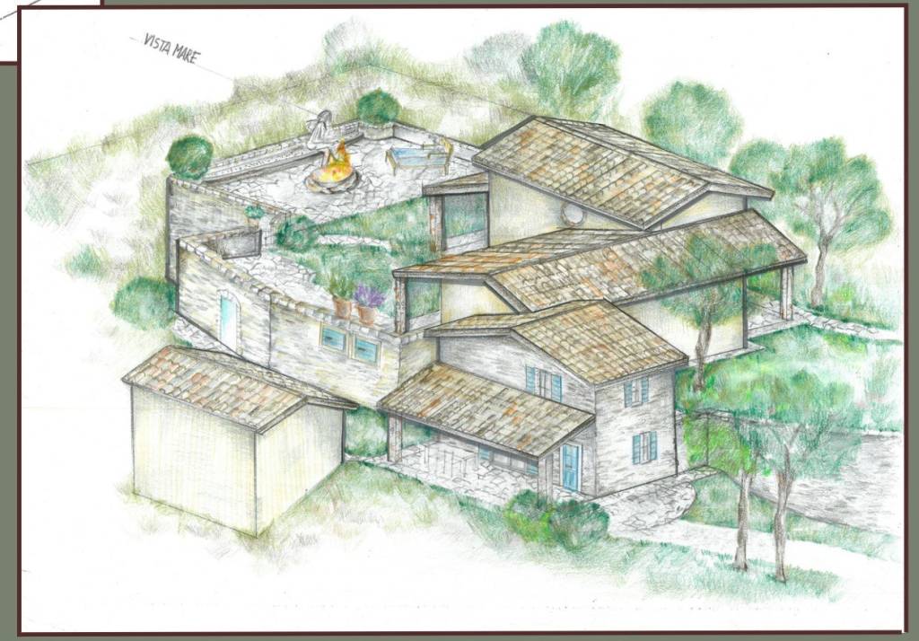 Cascina in vendita a Castelnuovo Magra via Cimitero