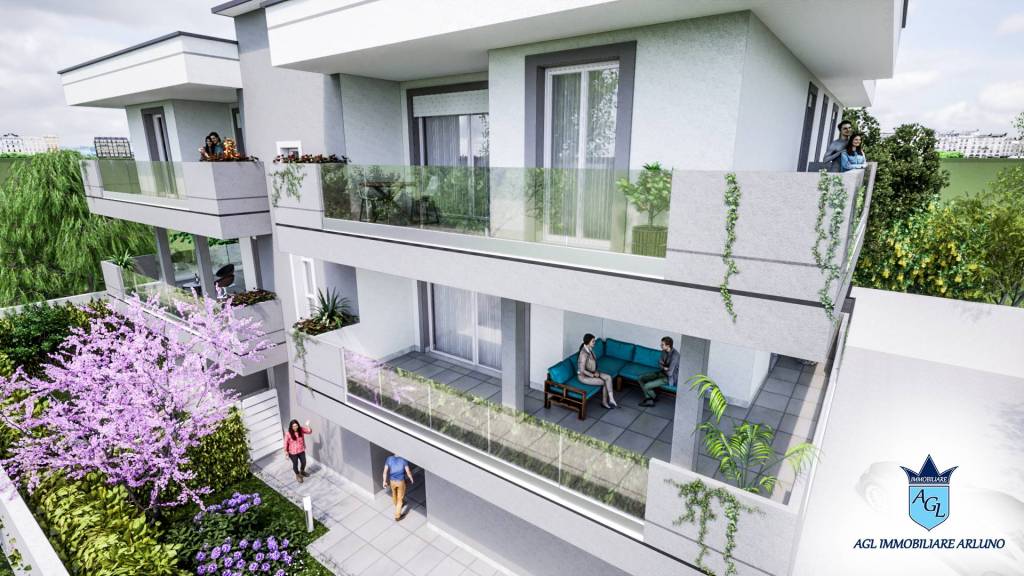 Appartamento in vendita ad Arluno via Armando Diaz, 42