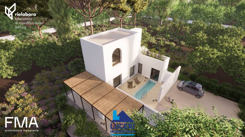 Villa in vendita a Matino strada Provinciale Da Taviano a Matino, 50