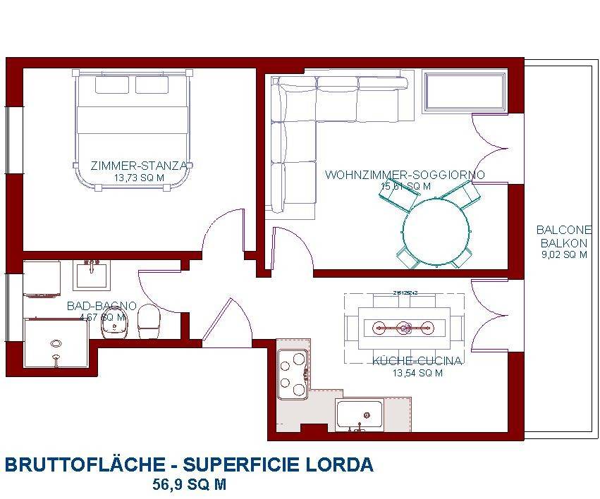 Appartamento in vendita a Bolzano