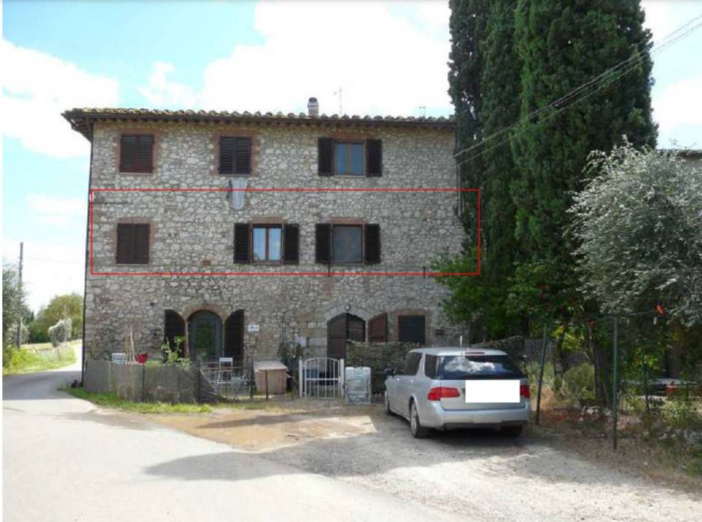 Appartamento all'asta a Colle di Val d'Elsa loc. Montecchino