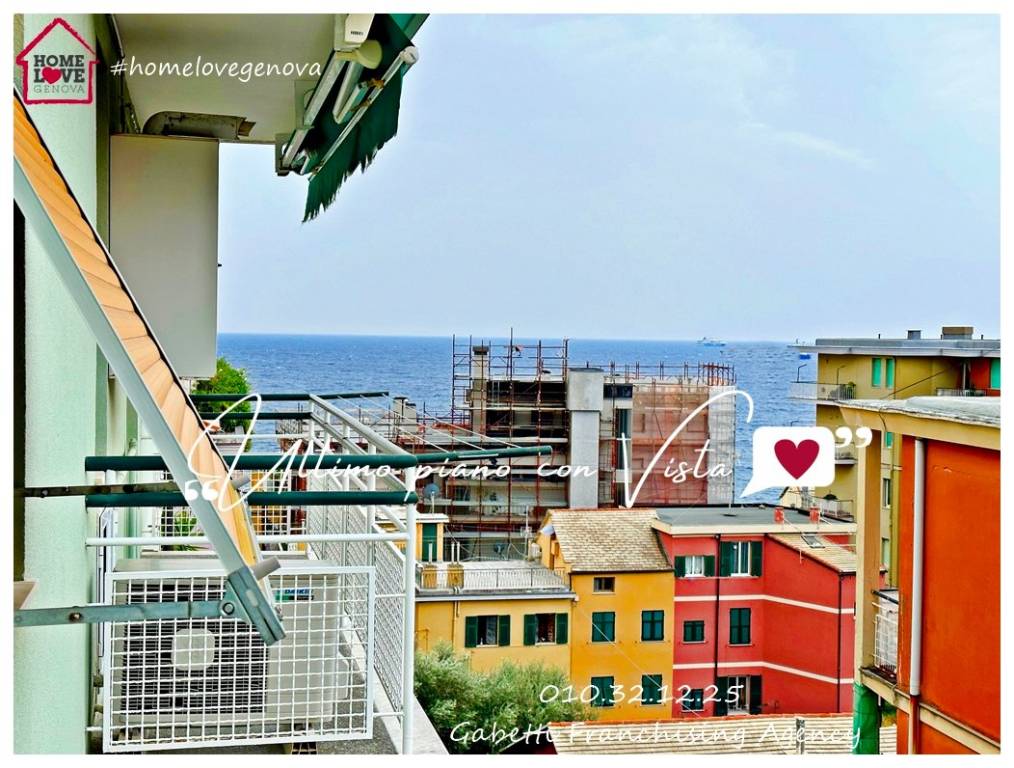 Appartamento in vendita a Genova via Santorre De Rossi di Santarosa