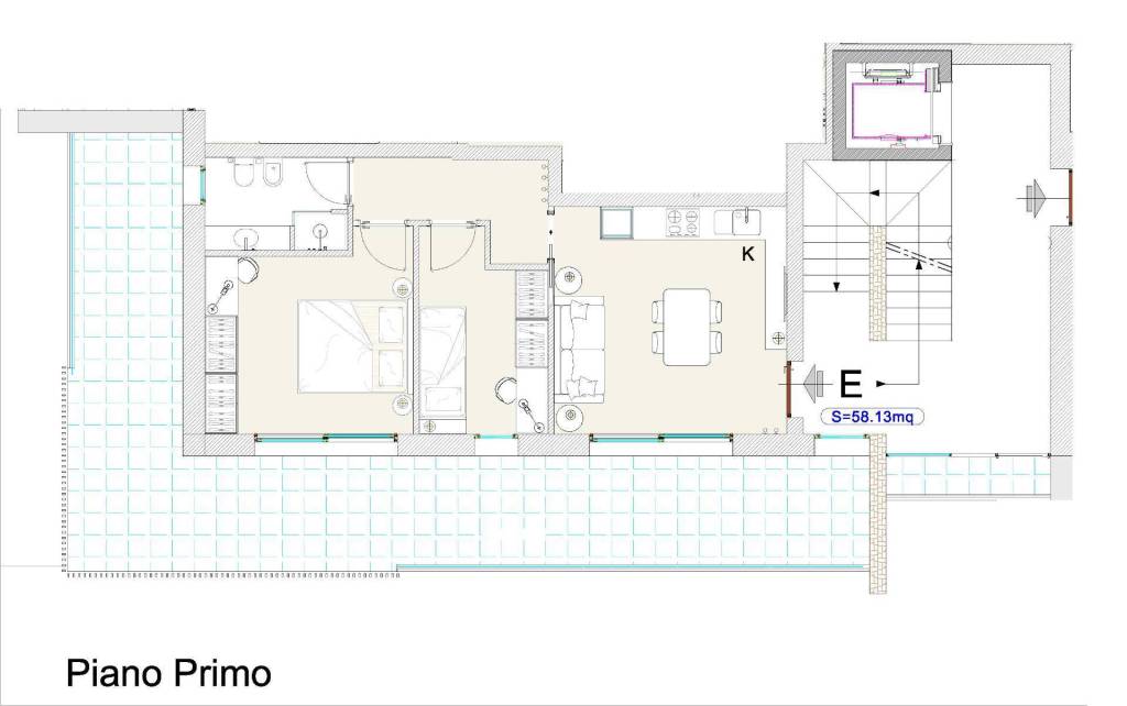 Appartamento in vendita a Fermo viale del Lido, snc