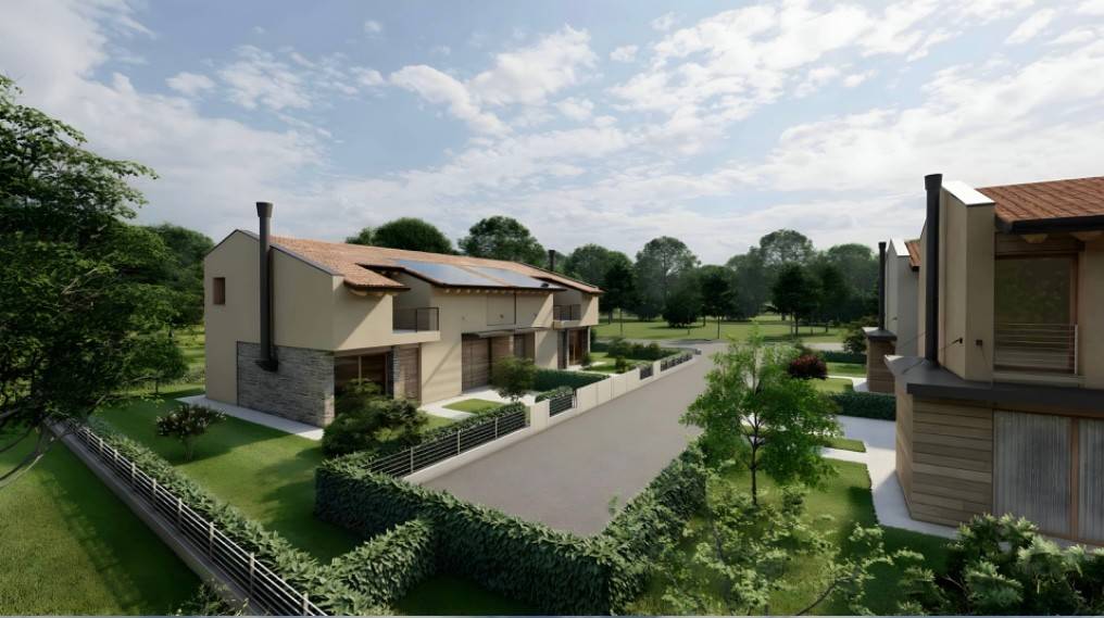 Villa Bifamiliare in vendita a Mogliano Veneto via Zermanesa, 39A