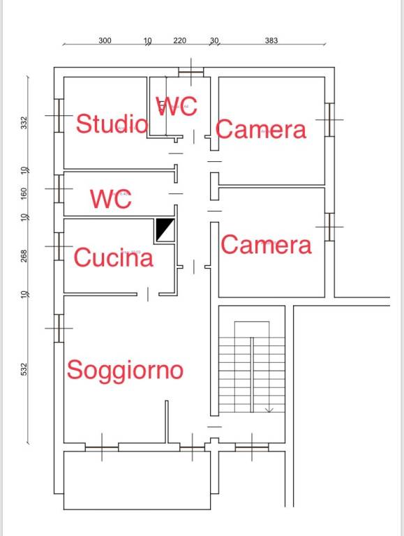 Appartamento in in vendita da privato a Bergamo via Leonardo da Vinci, 26