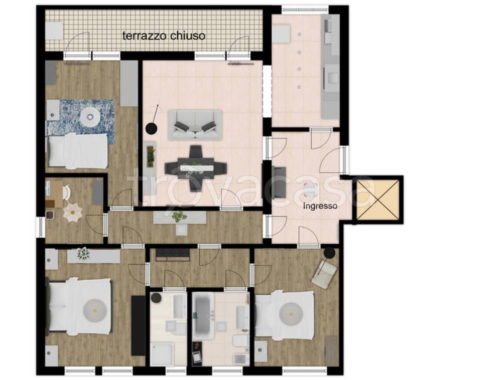 Appartamento in vendita a Portogruaro via Camucina, 8