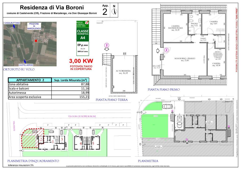 Appartamento in vendita a Castelverde marzalengo