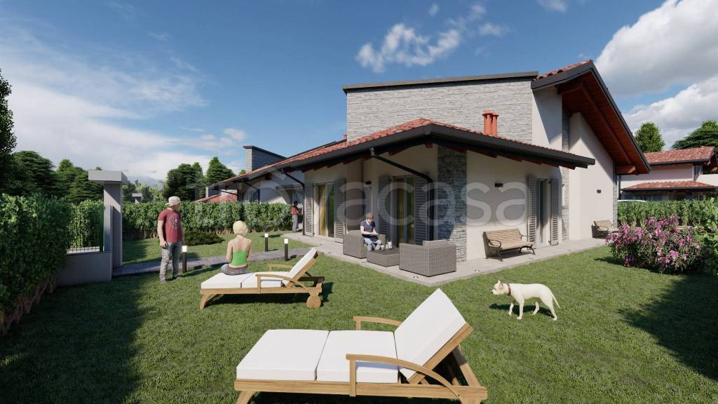 Villa in vendita a Cogliate via Brianza, 7