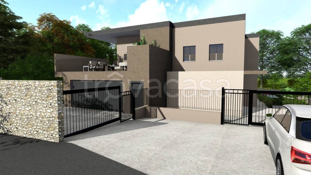 Villa Bifamiliare in vendita ad Almè via Ponte Regina