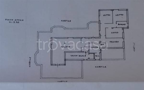 Attico in vendita a Sassari via Dalmazia, 17
