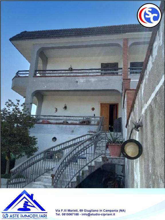 Villa Bifamiliare all'asta a Calvizzano via Giuseppe Mazzini, 18