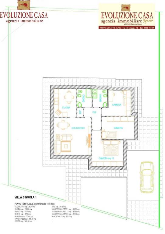 Casa Indipendente in vendita a Sagrado delle scuole