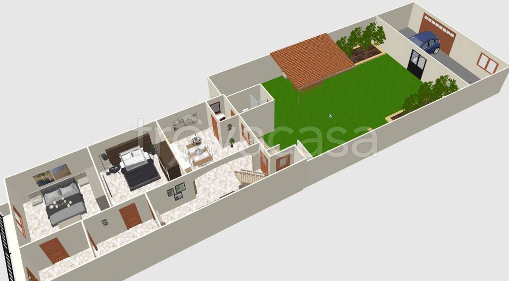 Appartamento in vendita a Botrugno via Derna, 13
