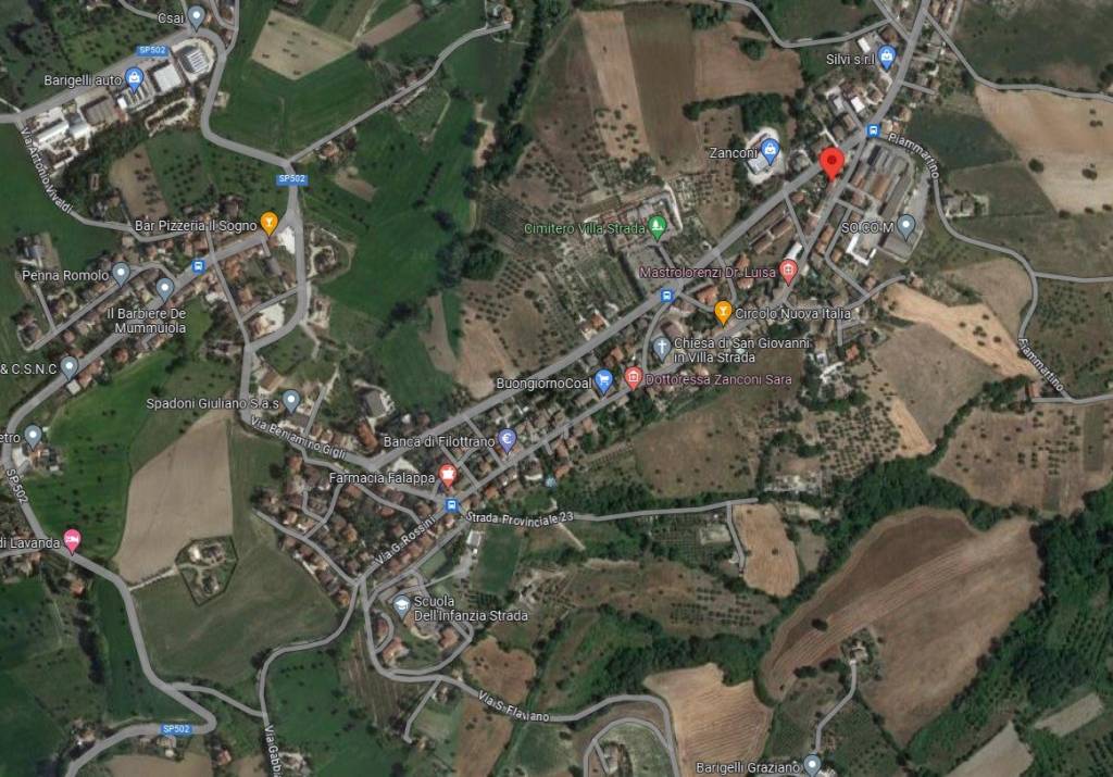 Villa all'asta a Cingoli via Gioacchino Rossini, 257