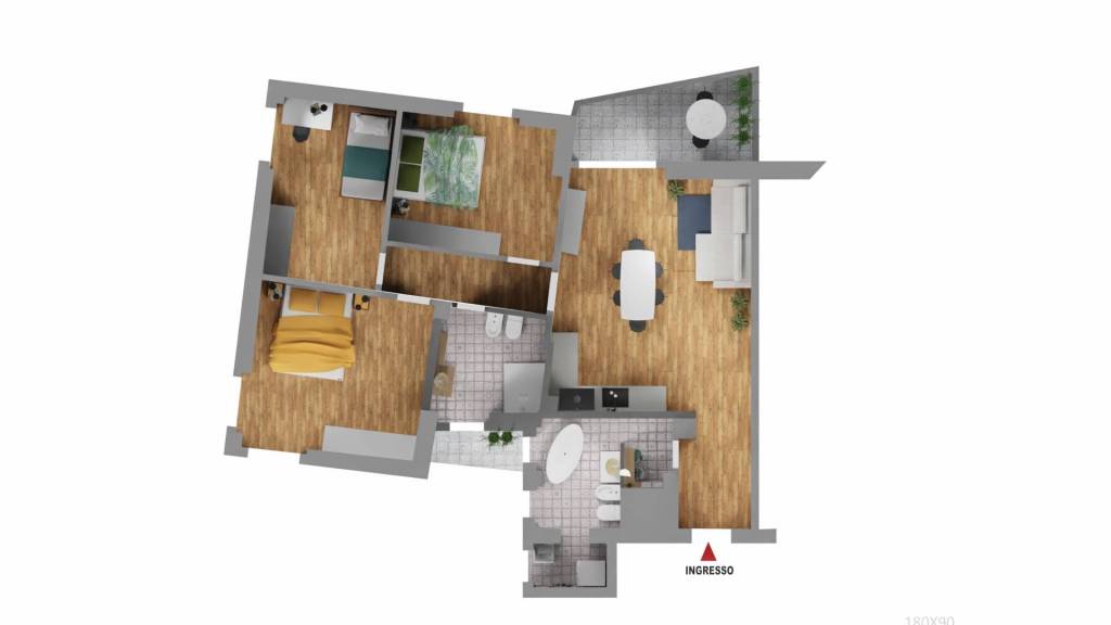 Appartamento in vendita a Bologna via del Carroccio, 13