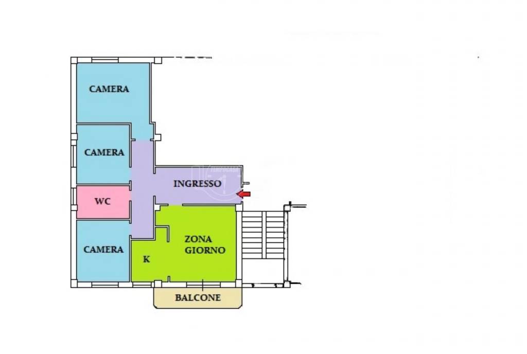 Appartamento in vendita a Fermo via Enzo Ficcadenti 17