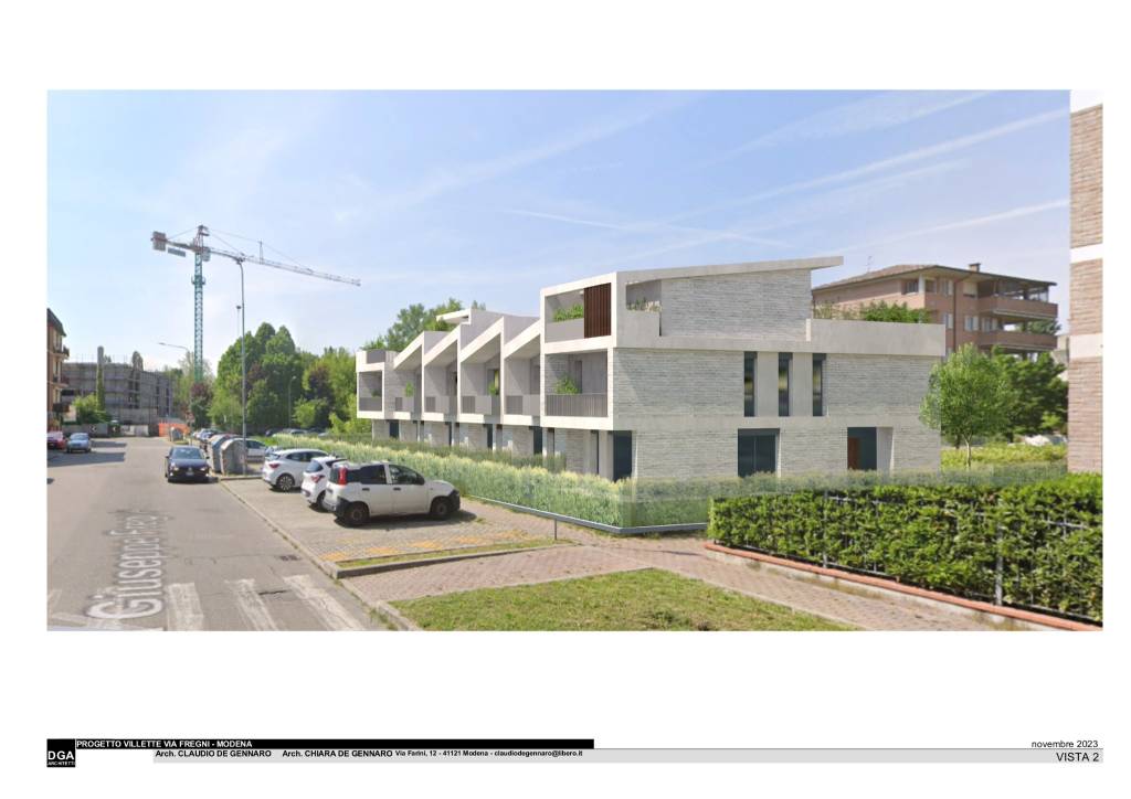 Villa a Schiera in vendita a Modena via Giuseppe Fregni