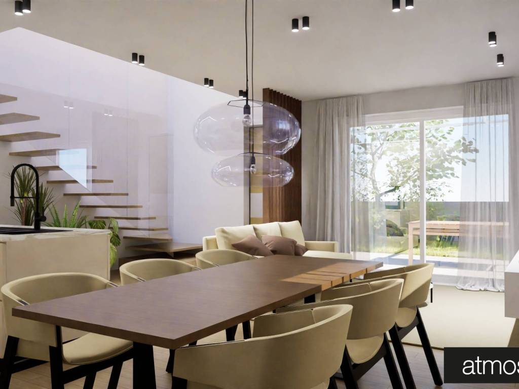 Villa a Schiera in vendita a Noventa di Piave via Gonfo, giardino ...